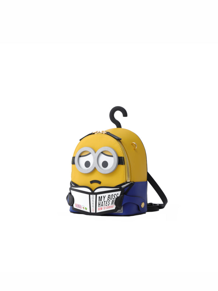 Minions My Boss Hate Me Leather Backpack – FION ASIA